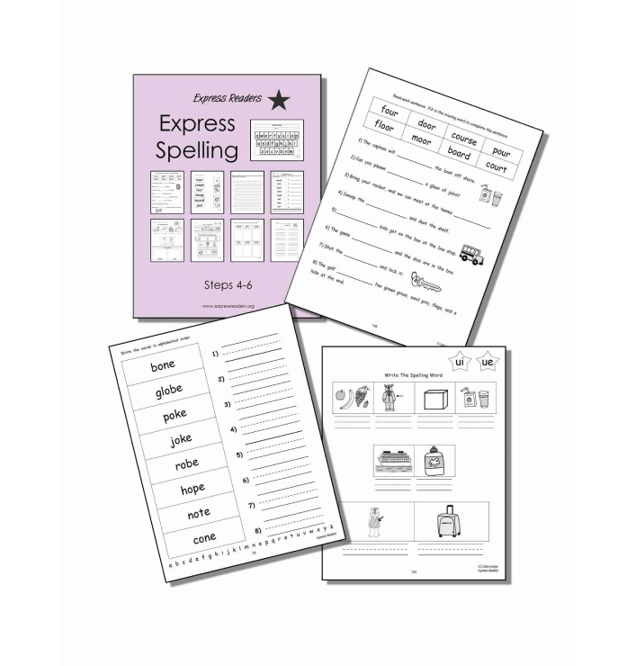 Express Spelling, Step 4-6 - Express Readers