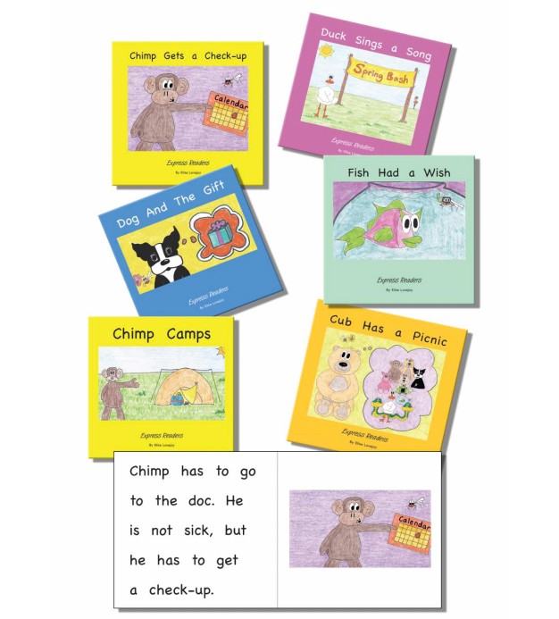Decodable Book Set, Step 3 (6 Books) - Express Readers
