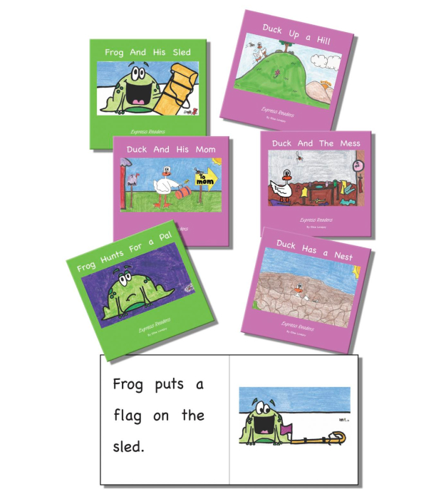 Decodable Book Set, Step 2 (6 Books) - Express Readers