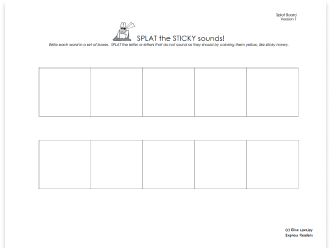 Splat Boards - Express Readers