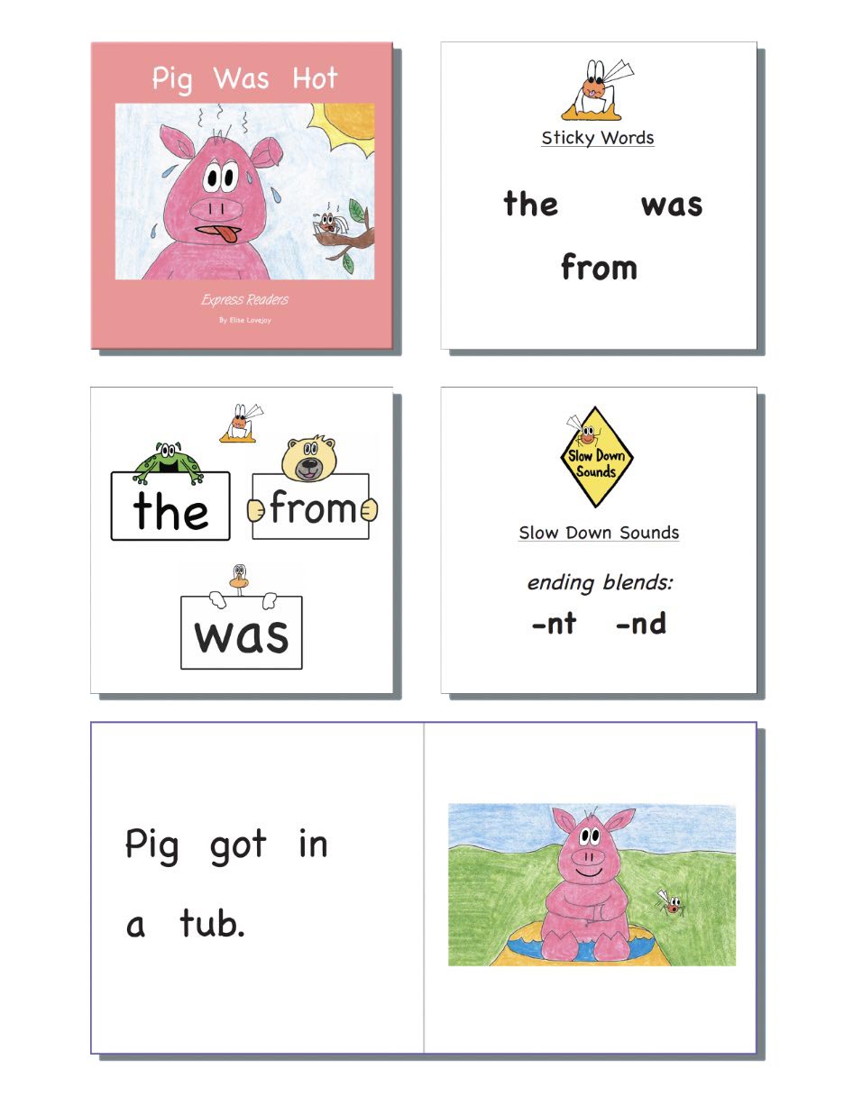 Decodable Book Set, Set 1 - Express Readers