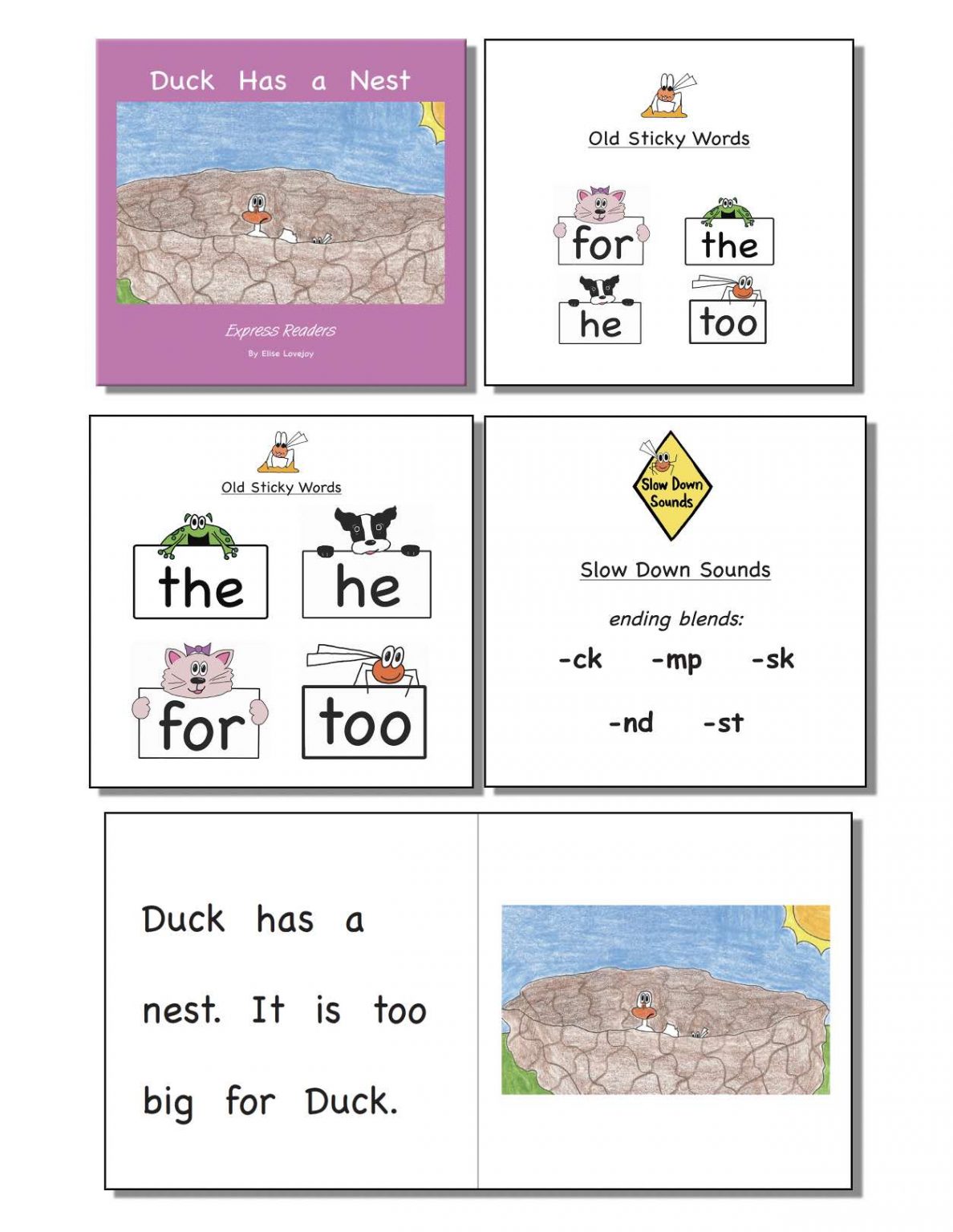 Decodable Book Set, Step 2 (6 Books) - Express Readers