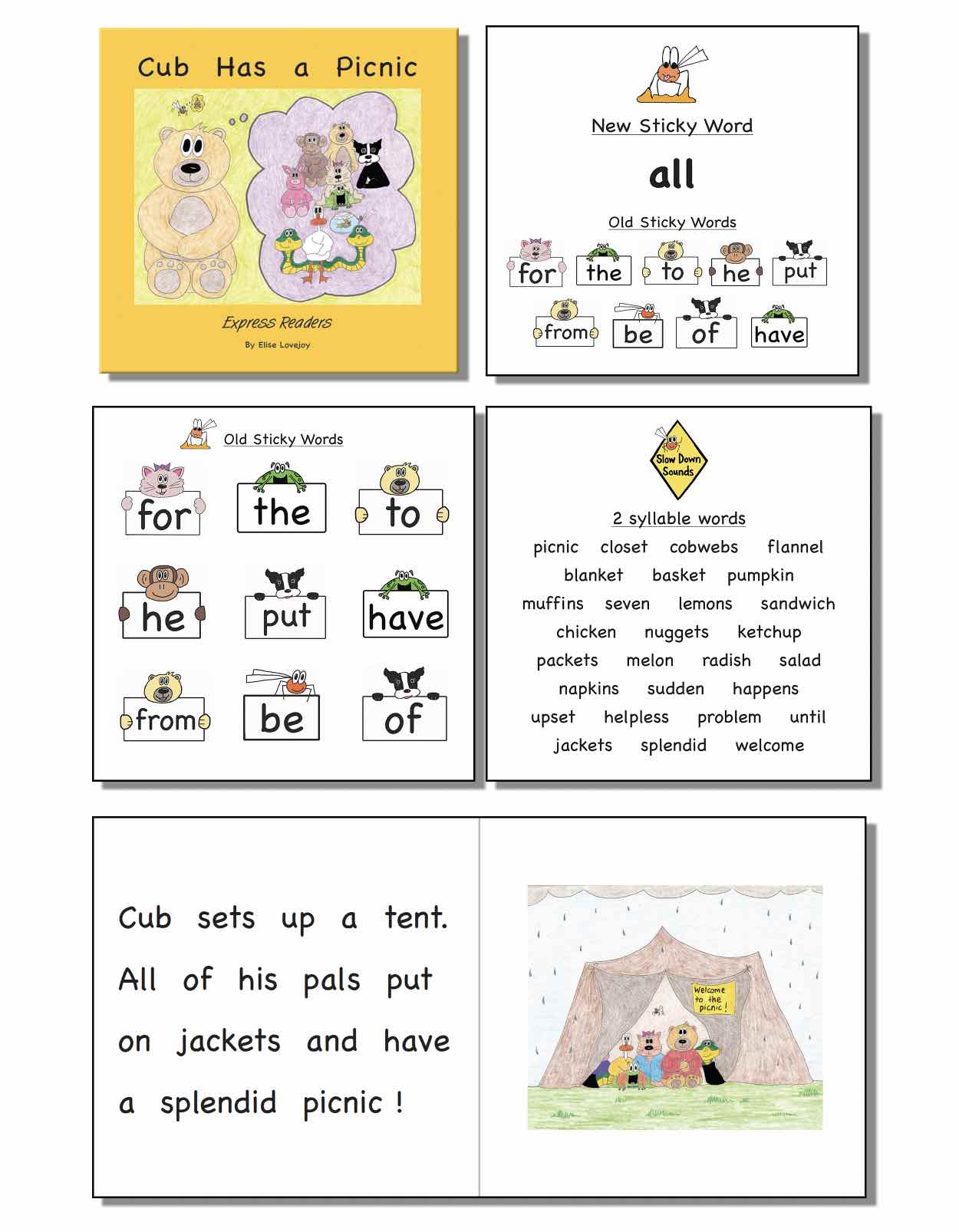 Decodable Book Set, Step 3 (6 Books) - Express Readers