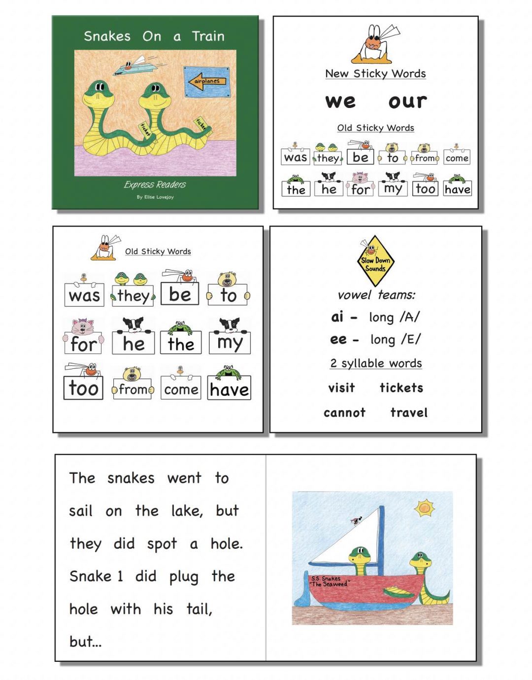 Decodable Book Set, Step 5 - Express Readers