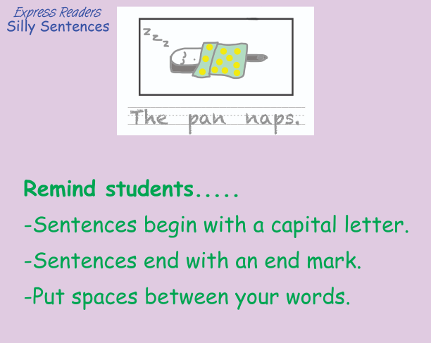 Silly Sentences - Express Readers